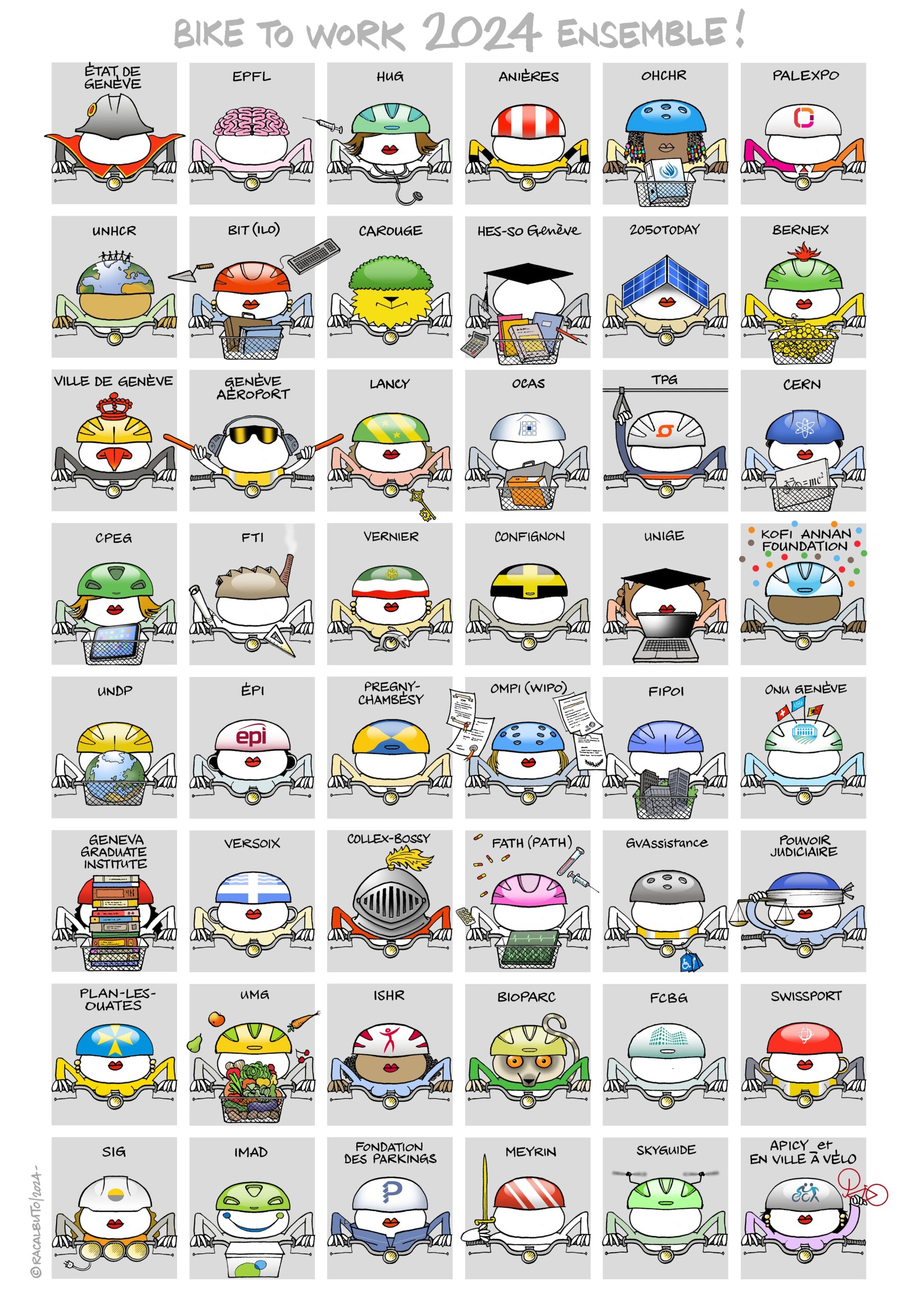 La CPEG participe au challenge Bike to Work 2024 - Caisse de prévoyance de l'État de Genève ...