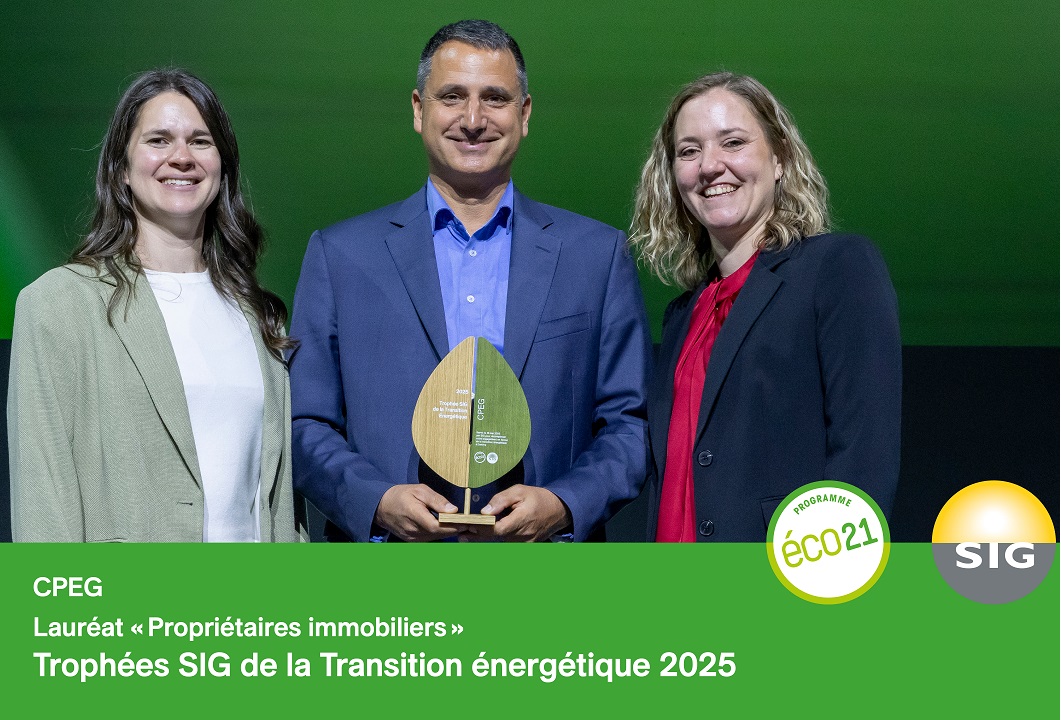 La CPEG distinguée par les SIG pour son engagement dans la transition ...