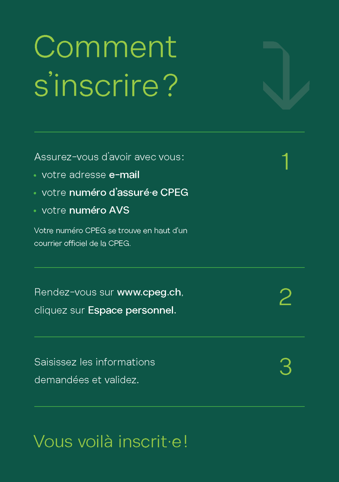 Découvrez votre espace personnel CPEG - Caisse de prévoyance de l'État ...